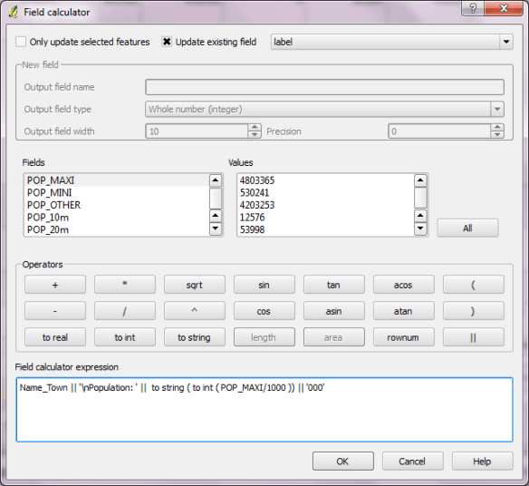 Multi-line Labels in QGIS | Free and Open Source GIS Ramblings