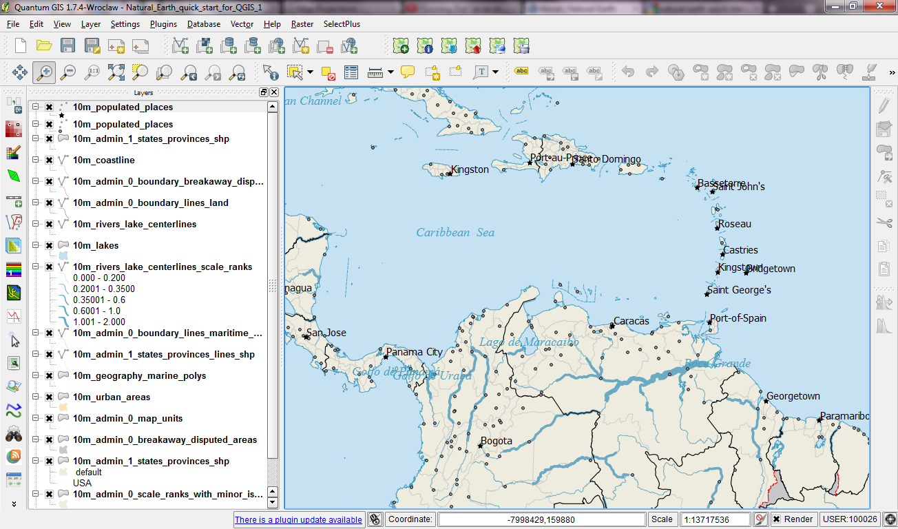 Natural Earth Quick Start Kit | Free and Open Source GIS Ramblings