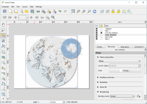 How to create round maps in Print Composer | Free and Open Source GIS ...