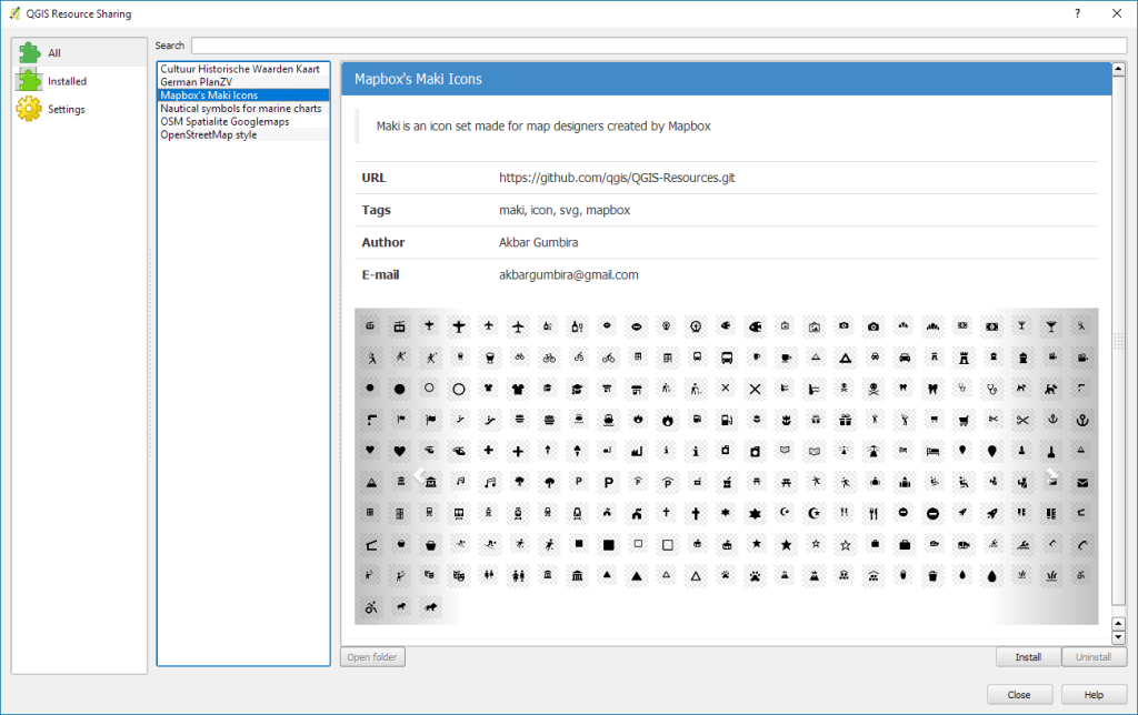 More icons & symbols for QGIS | Free and Open Source GIS Ramblings
