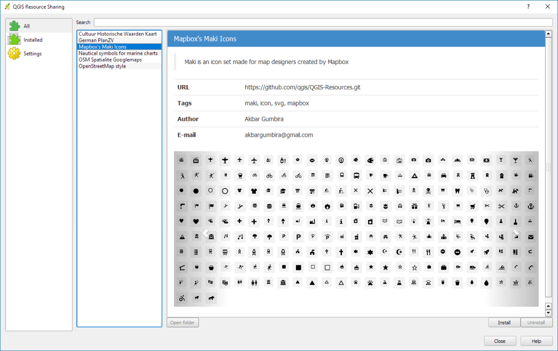 More icons & symbols for QGIS | Free and Open Source GIS Ramblings