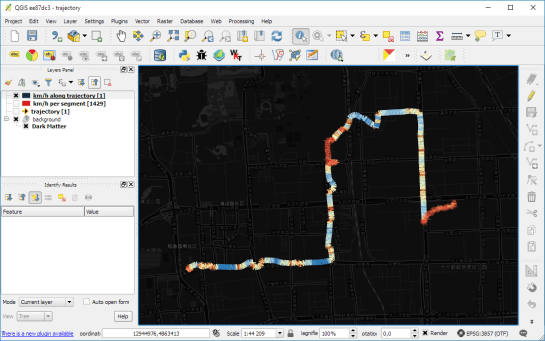 Movement data in GIS #2: visualization | Free and Open Source GIS Ramblings