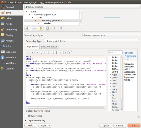 Movement data in GIS #7: animated trajectories with TimeManager | Free ...