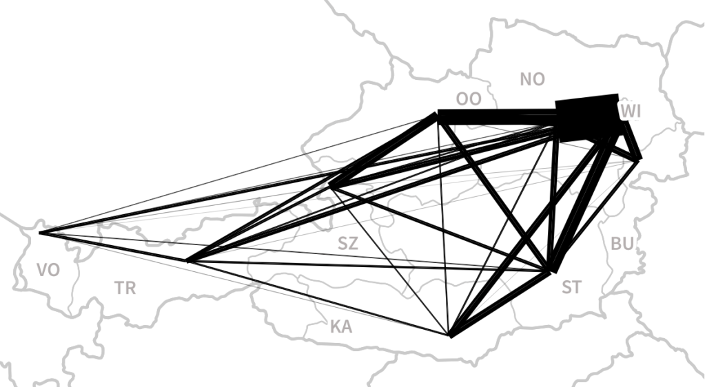 Movement data in GIS #8: edge bundling for flow maps | Free and Open ...