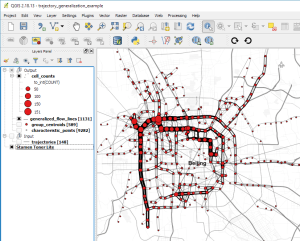 Movement data in GIS extra: trajectory generalization code and sample ...