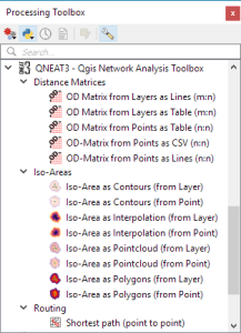 Five QGIS network analysis toolboxes for routing and isochrones | Free ...
